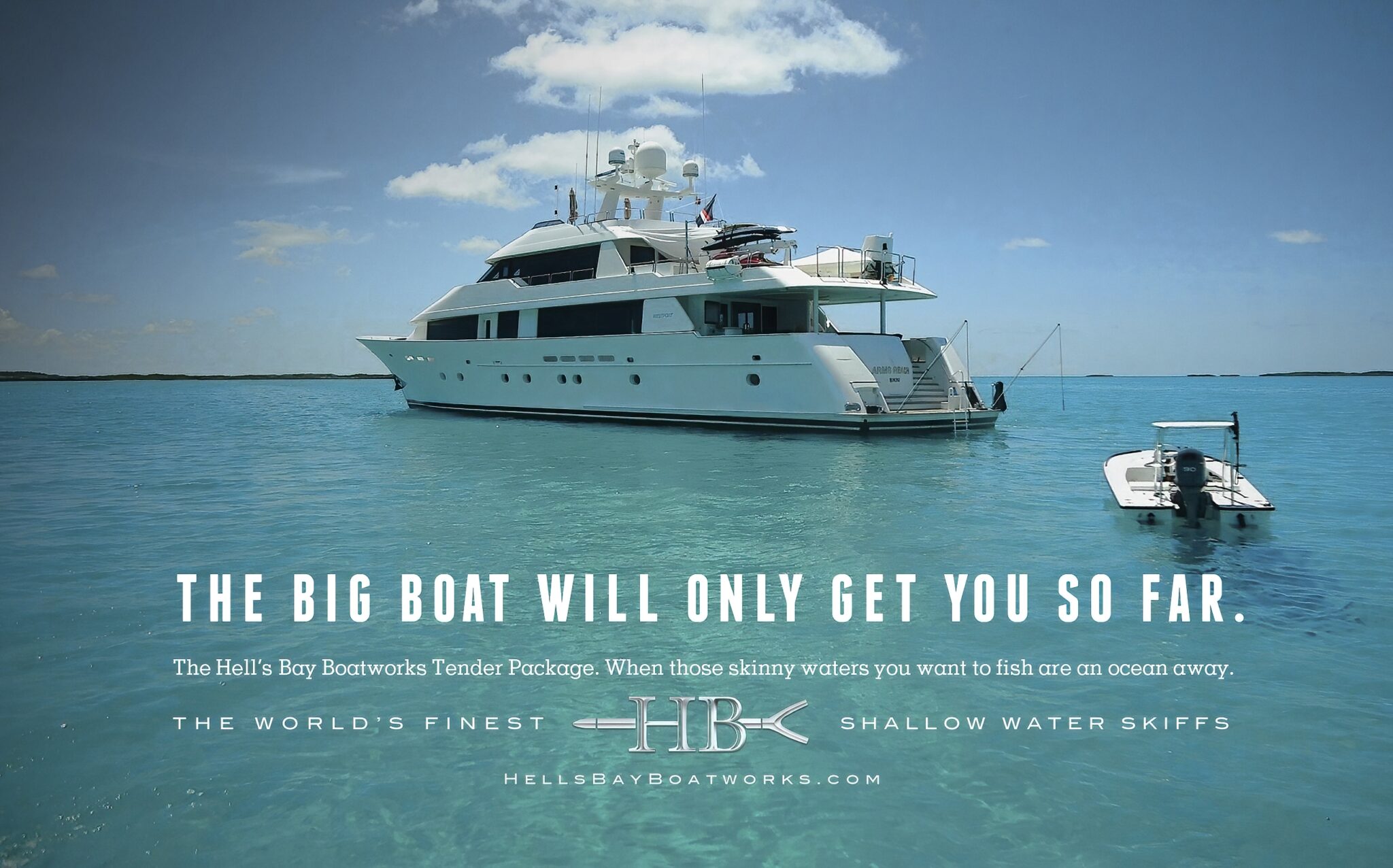 Yacht Tender Package - Hell's Bay Boatworks